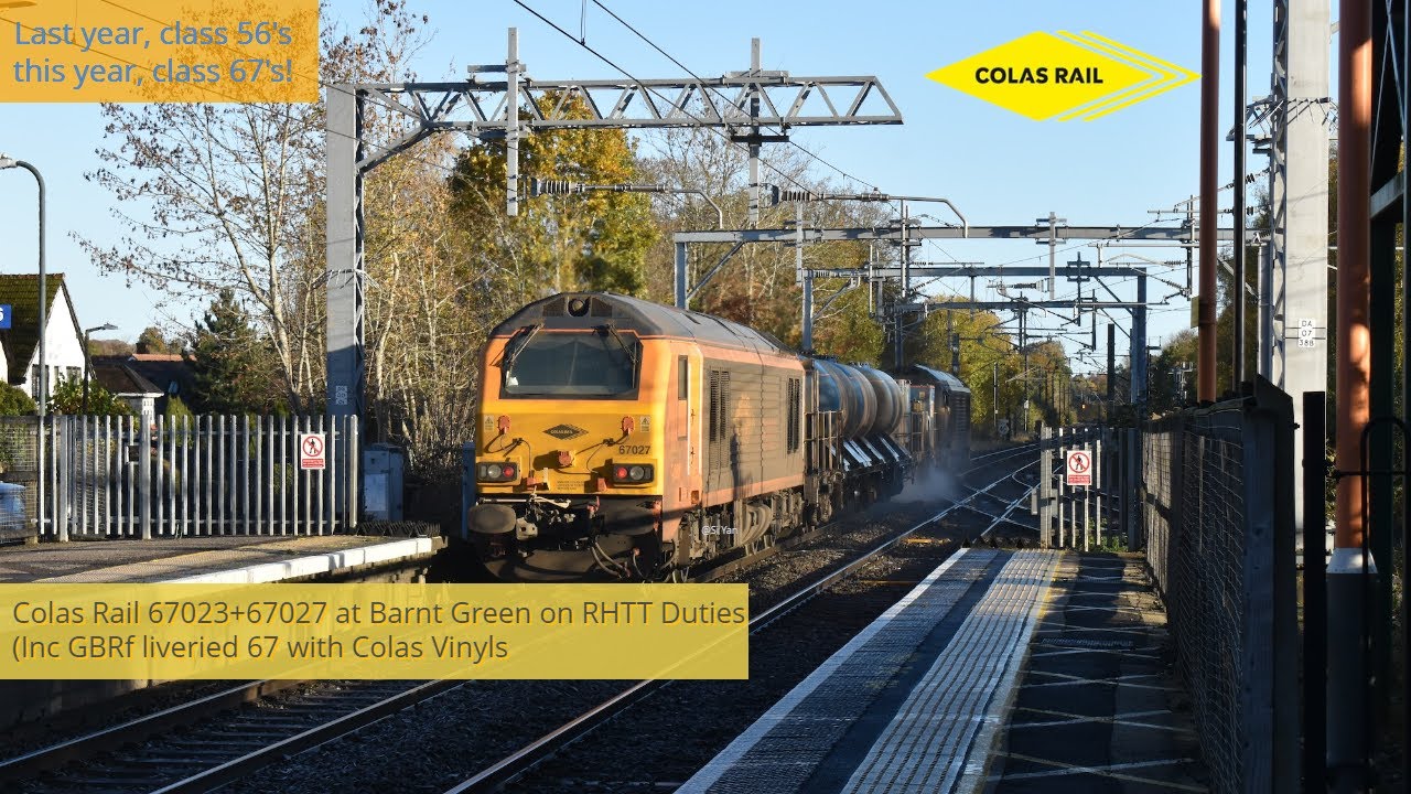 Colas Rail Top n' tail Class 67 RHTT (ex-colas/ex-GBRf) - YouTube