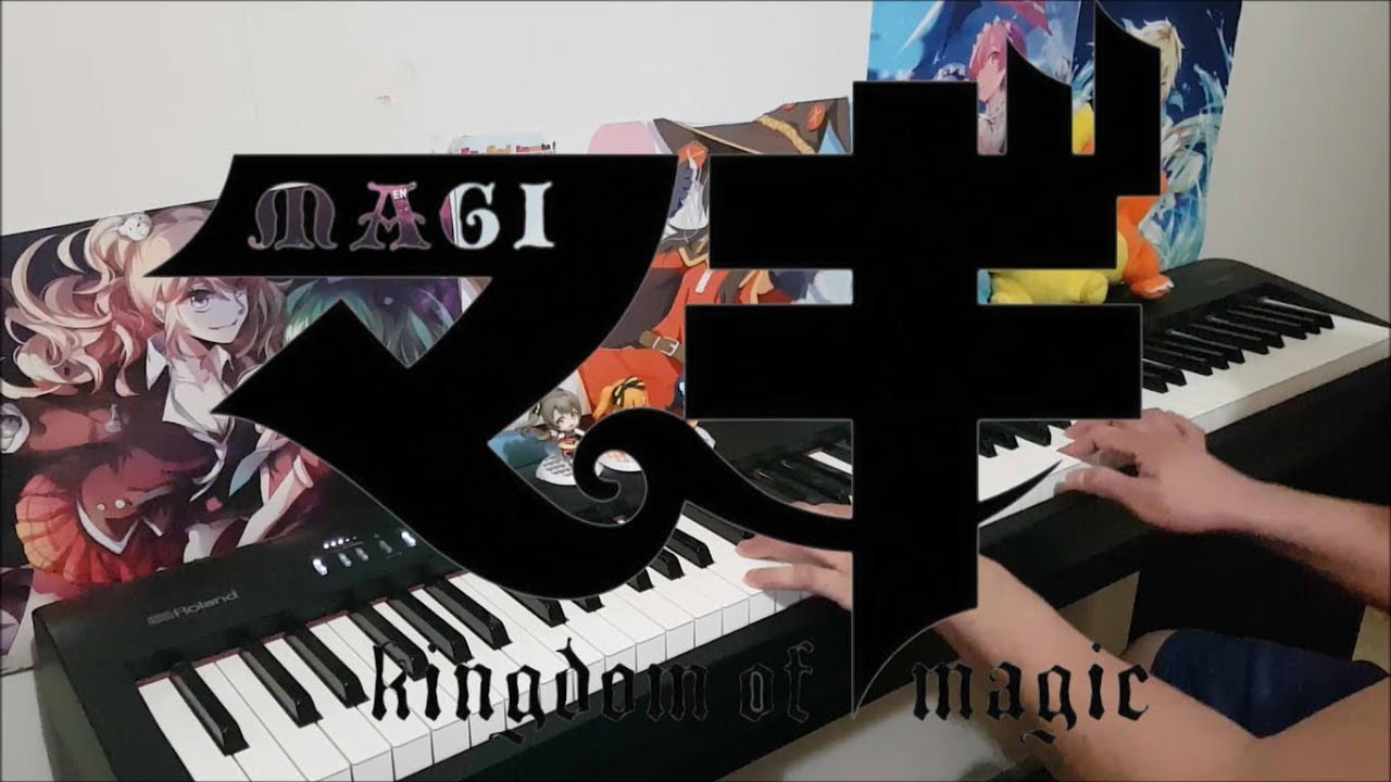 Magi: The Kingdom of Magic Ending 1 - "Eden" (Piano w/ Lyrics) - YouTube