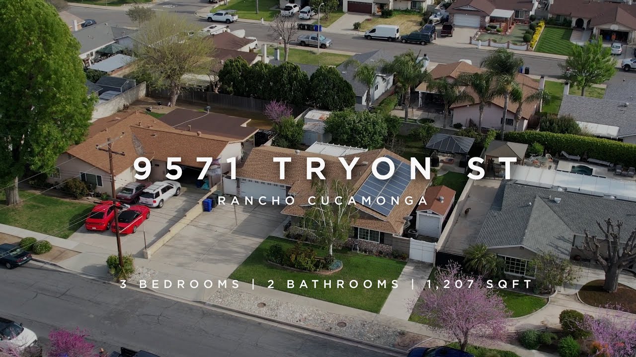Home for Sale | 9571 Tyron Street Rancho Cucamonga, CA 91730 - YouTube