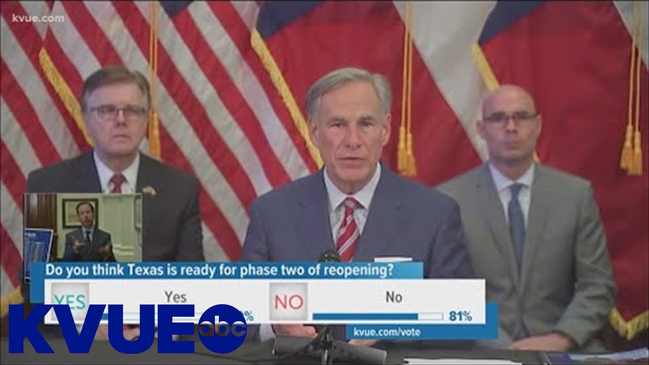 Gov. Abbott says Texas is ready to enter 'Phase 2' of reopening | KVUE ...