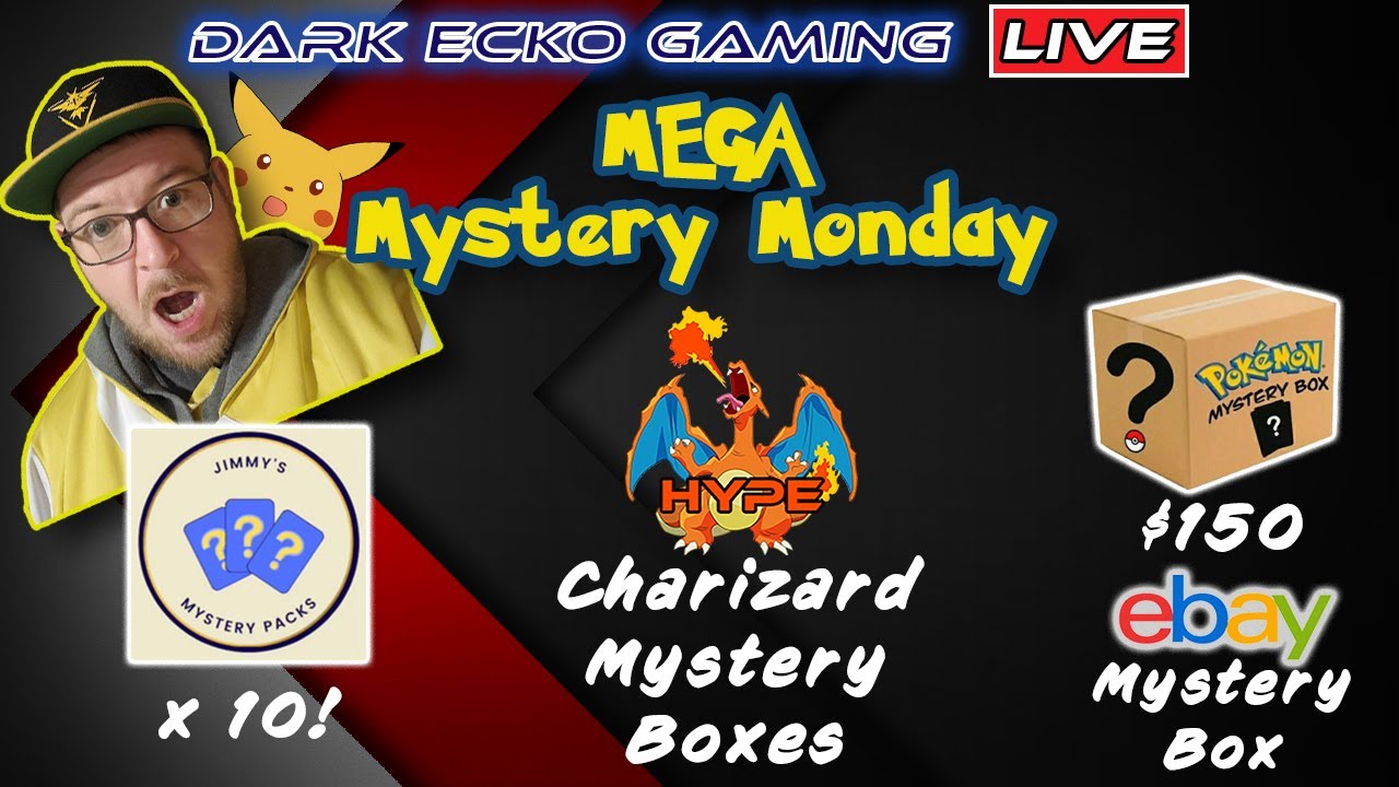 MEGA Mystery Monday! Pokemon TCG Mystery Boxes & Packs! - YouTube