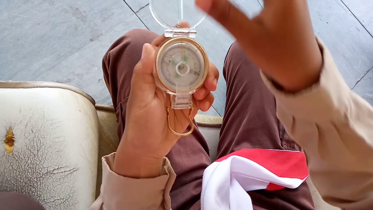 Bagian Bagian Kompas Dan Cara Menggunakan Kompas - YouTube