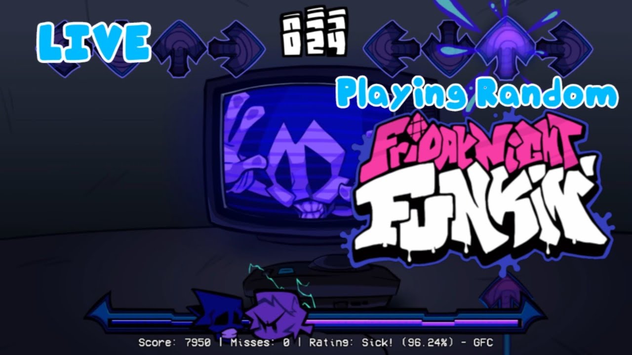 (FNF) Playing Random Friday Night Funkin' Mods - Live - YouTube