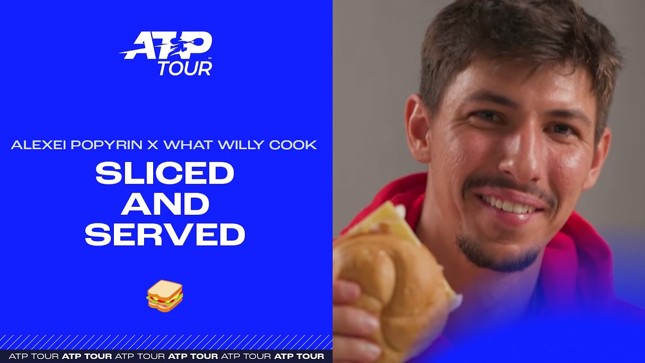 Just How Well Can Popyrin Make A Sandwich?! 👀 🥪 - YouTube