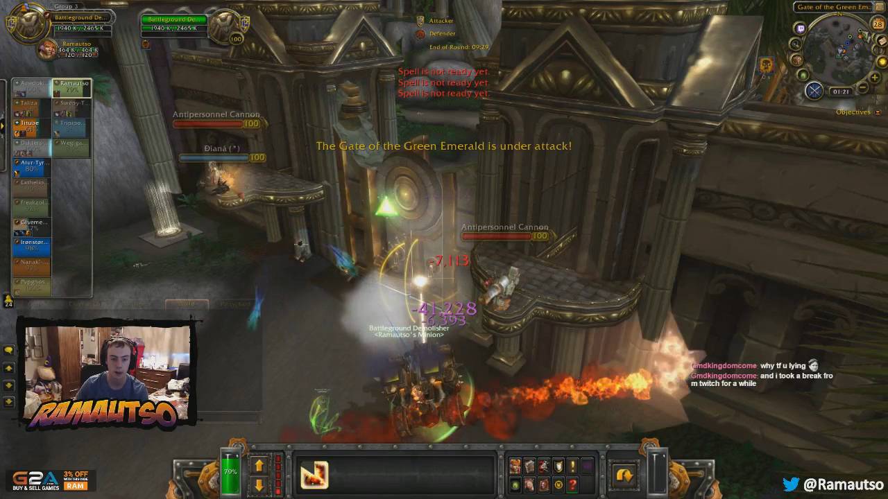 WoW: Strand of the Ancients Speed Run - How To Win In 2 Minutes! - YouTube