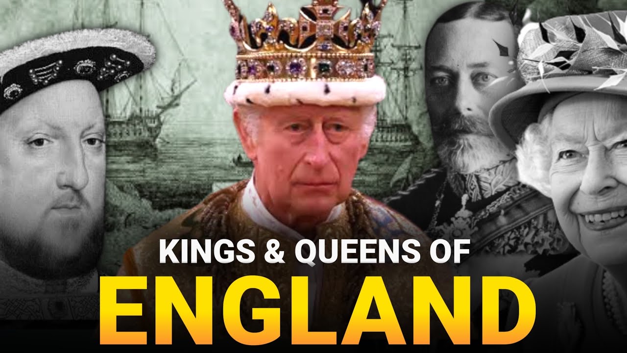 👑 LIST OF All KINGS AND QUEENS OF ENGLAND & BRITAIN - YouTube