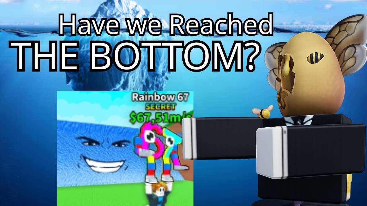 ROBLOX We finally reached the bottom? - Escape Tsunami For Brainrots ...