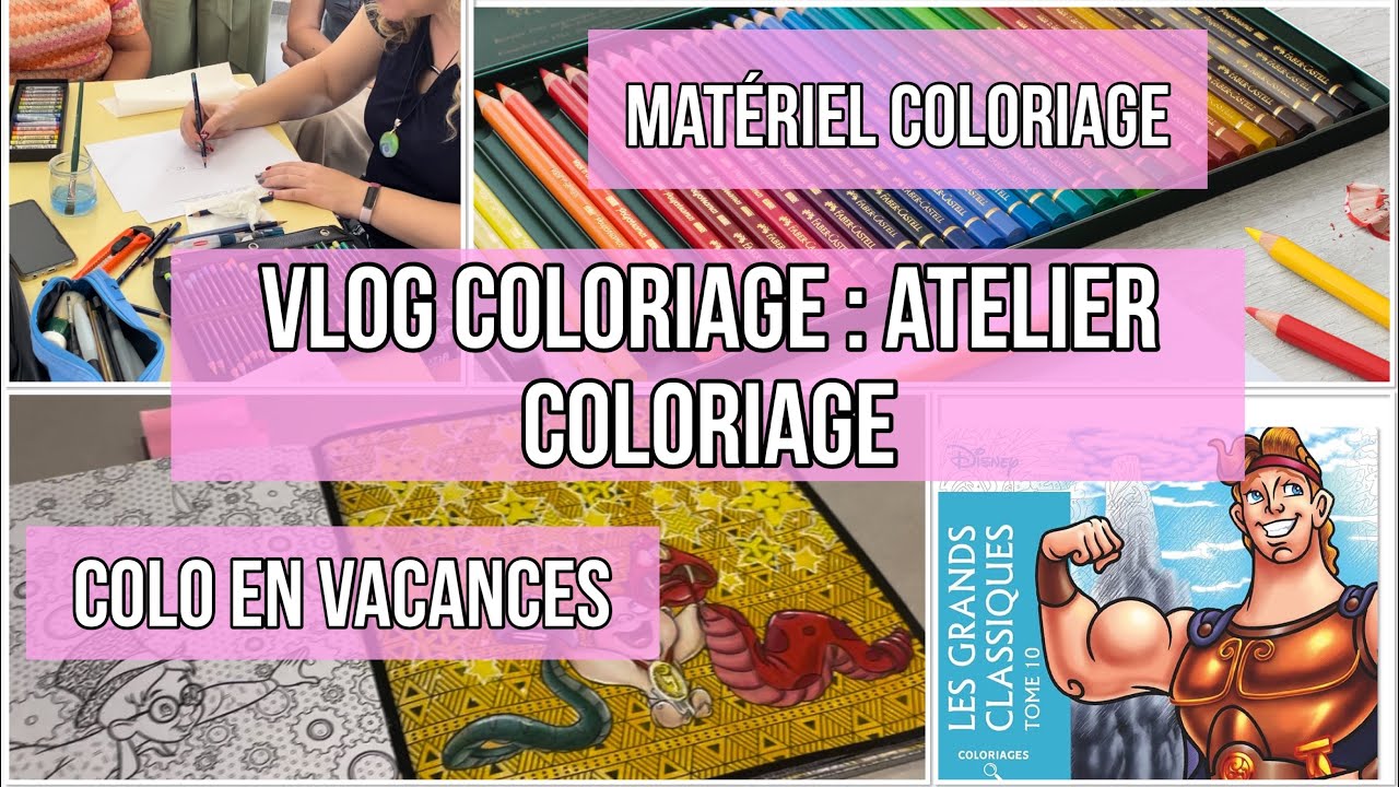 Vlog 17 ️ : Enfin de retour ! Je vous explique ! Et atelier coloriage avec Barbara Color 🤩 - YouTube