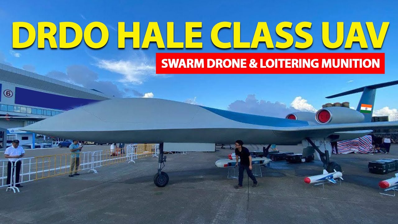 BIG TENSION FOR PAKISTAN DRDO New HALE-Class UAVs launched Swarm drones ...