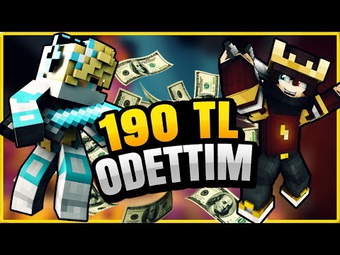 xCharter'a 190 TL ÖDETTİM !! (ÇILDIRDI) 😎 (Minecraft Survival Games 181)