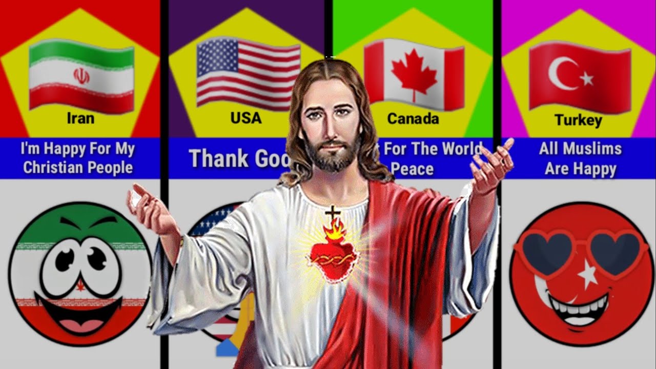 What If Jesus Was Alive ! Reaction From Different Countries - YouTube