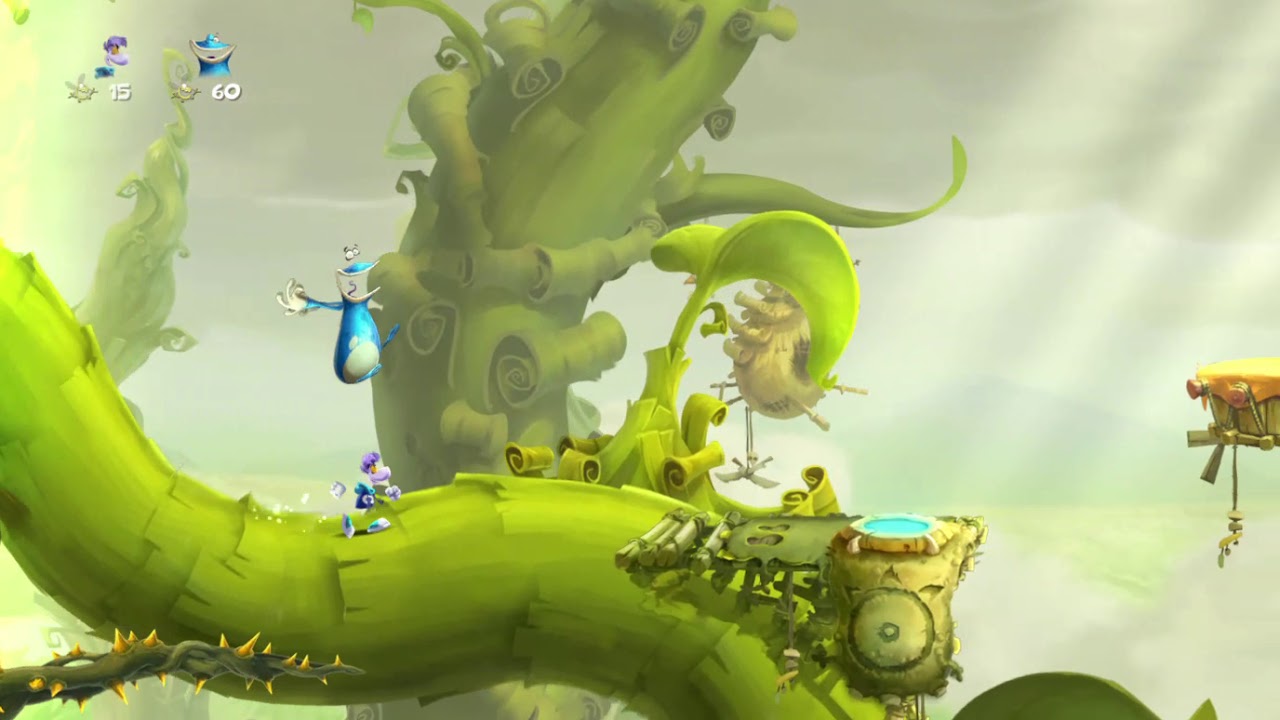 5 years old kid is playing Rayman Orchestral Chaos - YouTube
