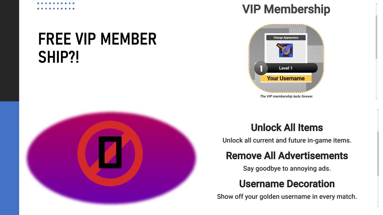 FREE VIP MEMBERSHIP GIVEAWAY AND MORE COOL STUFF! - YouTube