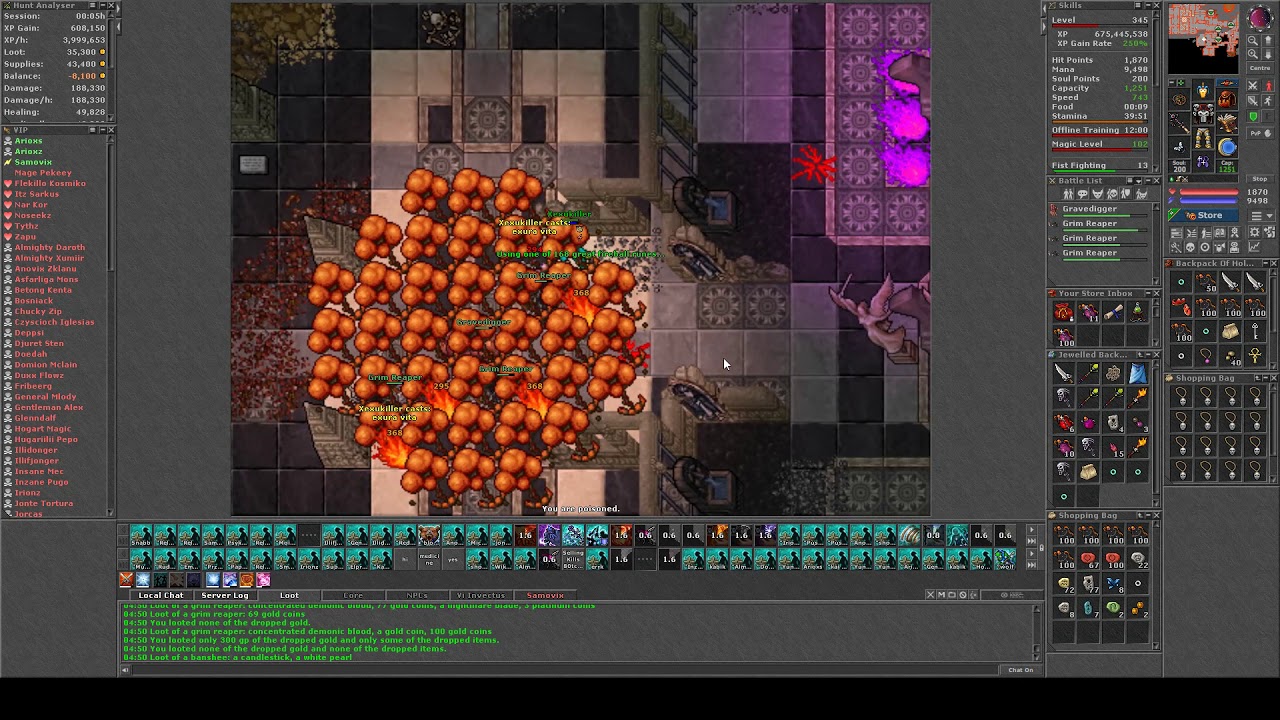 Grim Reapers Drefia Hunt - YouTube