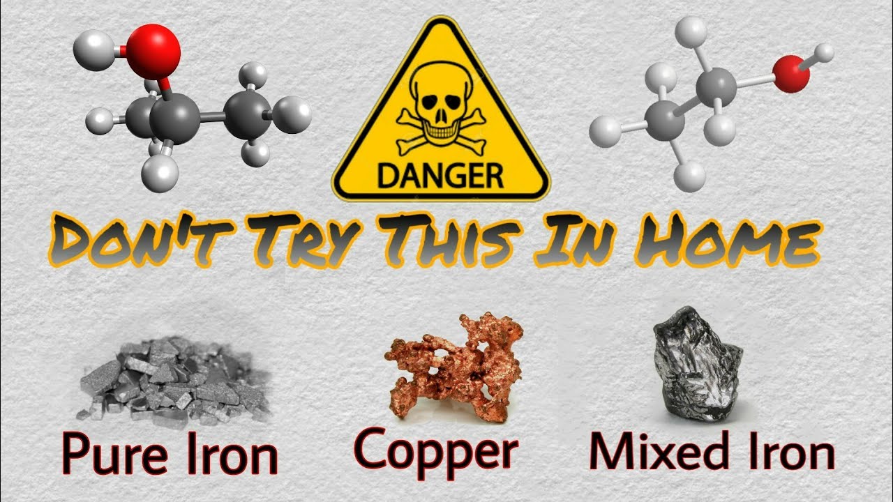 Experiment Of Heat | Using pure Iron , Copper And Mixed Iron | What ...