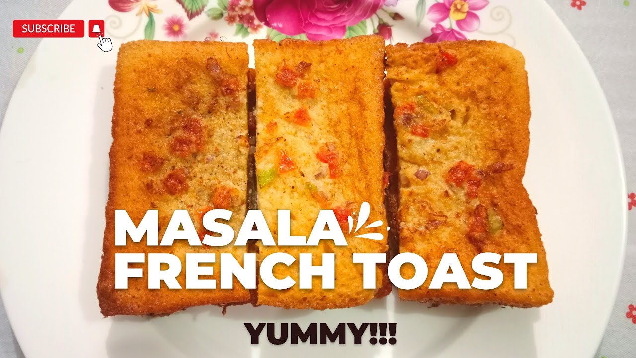 Masala French Toast Recipe by Ainna Khan Channel - YouTube