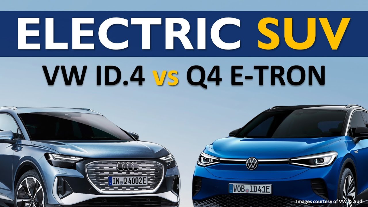 Vw Id4 Vs Audi Q4 E Tron Best Tesla Model Y Alternative Under 40k Youtube