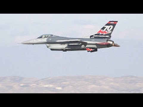 F-16 Low Approach - South Dakota ANG - YouTube