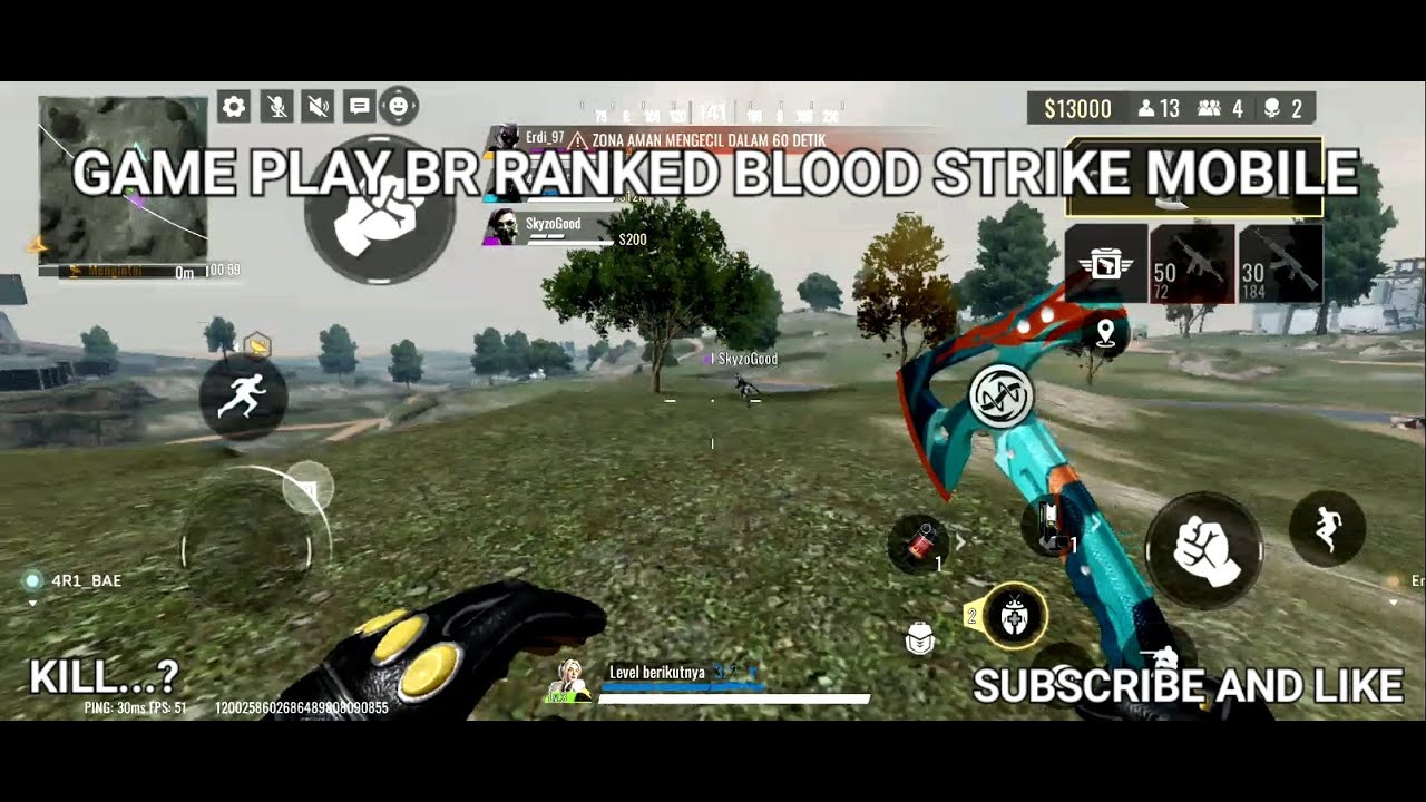 GAME PLAY BR RANKED HD 1080p BLOOD STRIKE KILL...?|| BLOOD STRIKE ...