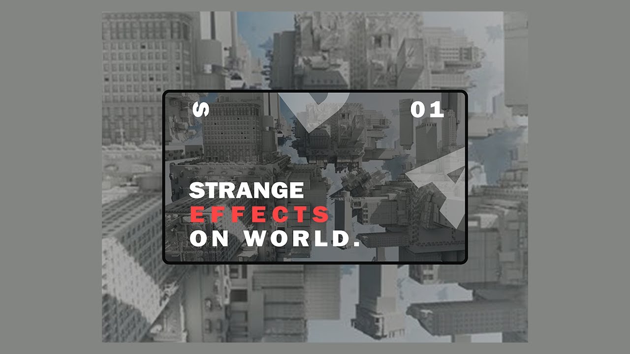 STRANGE EFFECTS ON WORLD UI/UX DESIGN #158 #strangeeffects #world #stranger #theworld - YouTube