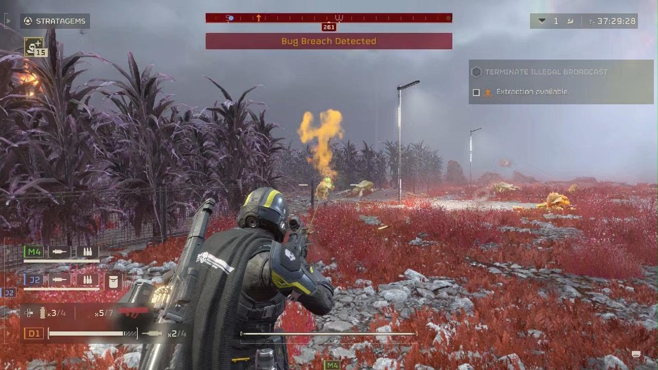 HELLDIVERS 2 JOHN HELLDIVER PLAYED WITH ME?!?! - YouTube