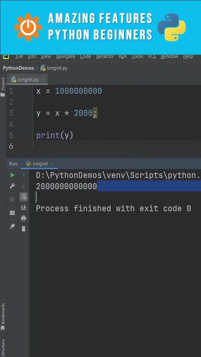 How to handle really long numbers | Quick #Python tips and tricks #shorts #coding #programming ...