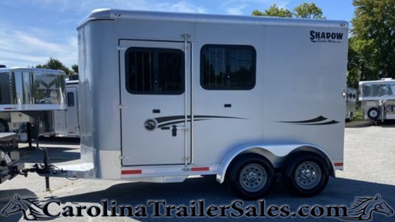 2019 Shadow 2 Horse, Light Weight, Escape Door, All Aluminum, Bumper ...