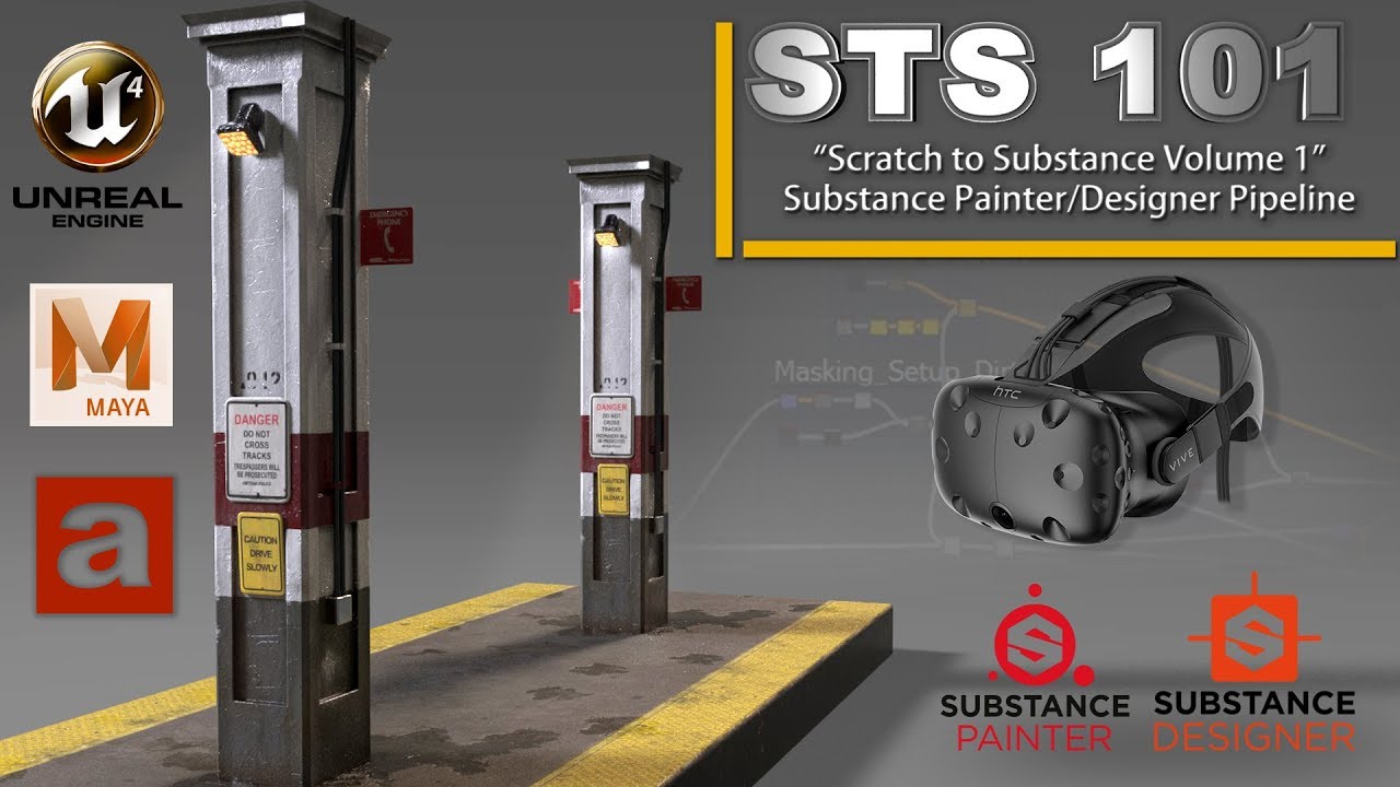 STS101- Scratch to Substance V1 (Substance Painter/Designer Pipeline ...