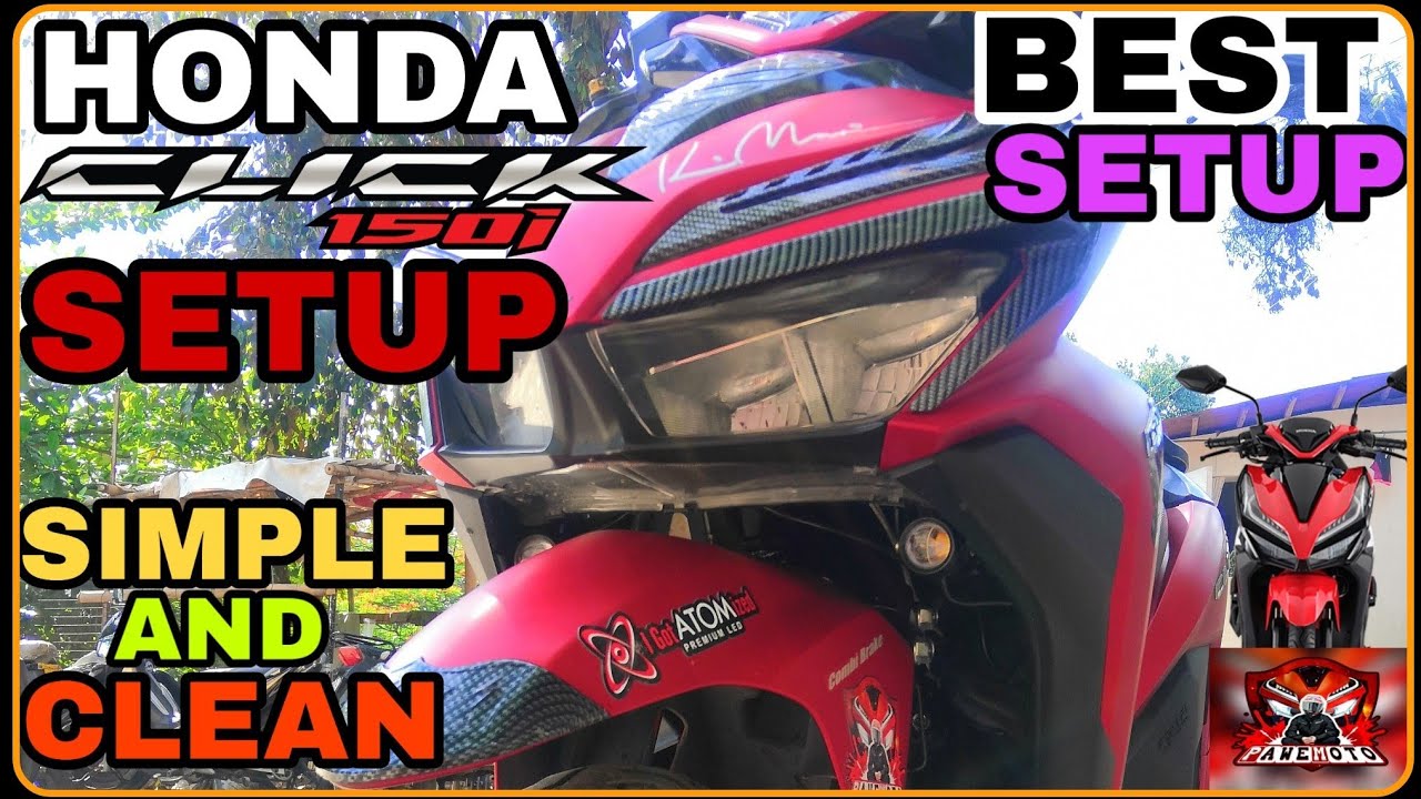 MY HONDA CLICK SETUP AFTER A YEAR | HONDA CLICK 150I GAMECHANGER ...