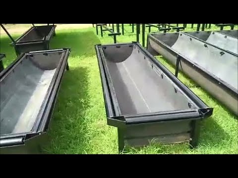 Wild voer bakke met dip rollers - bosluis beheer // Wildlife feeding ...