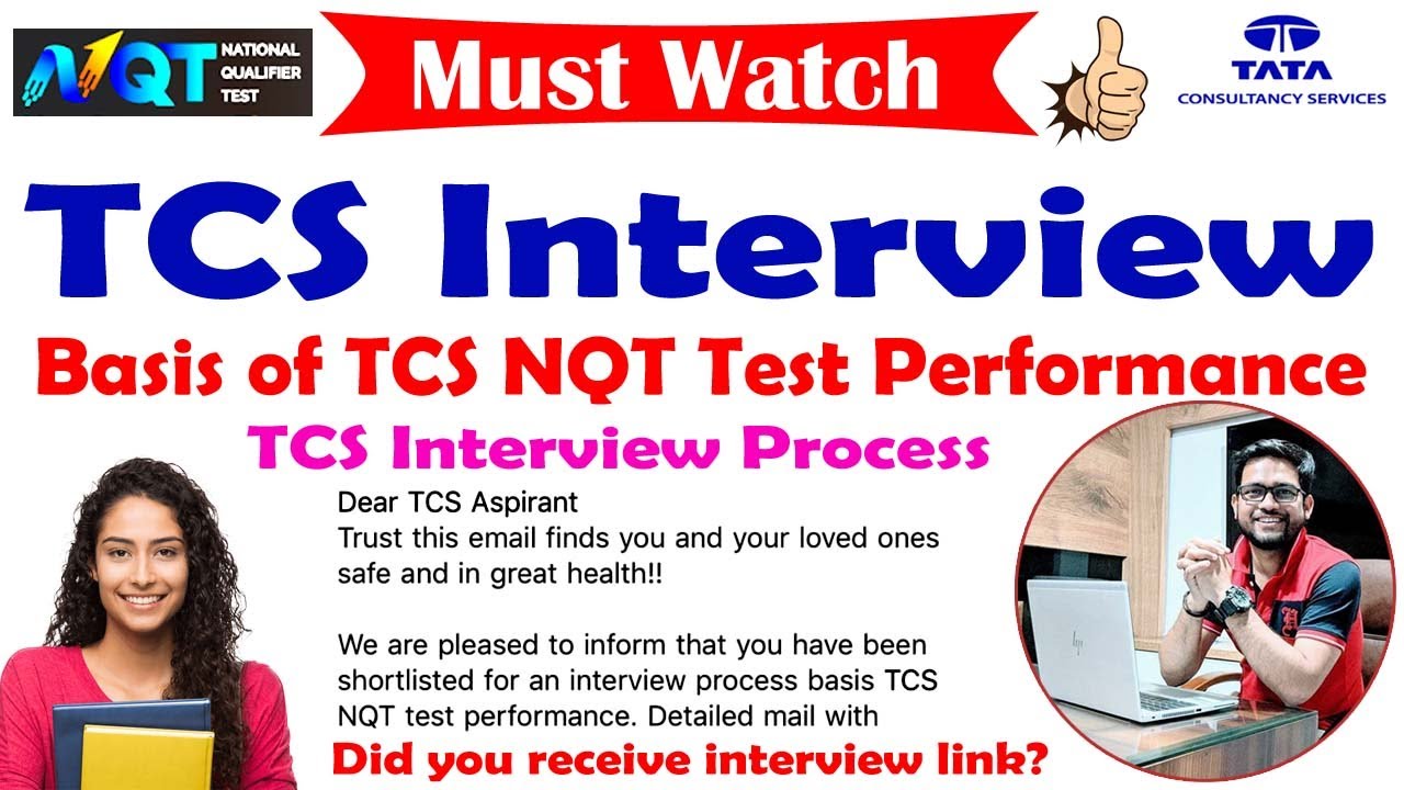 TCS NQT Interview 2021 | TCS Interview basis of NQT performance | Did ...