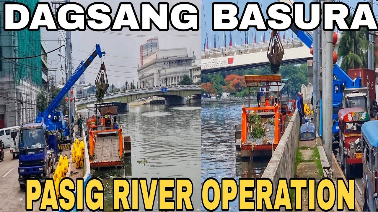 HAKOT BASURA ILOG PASIG REDEVELOPMENT PROJECT MANILA UPDATE 06-13-2024 ...