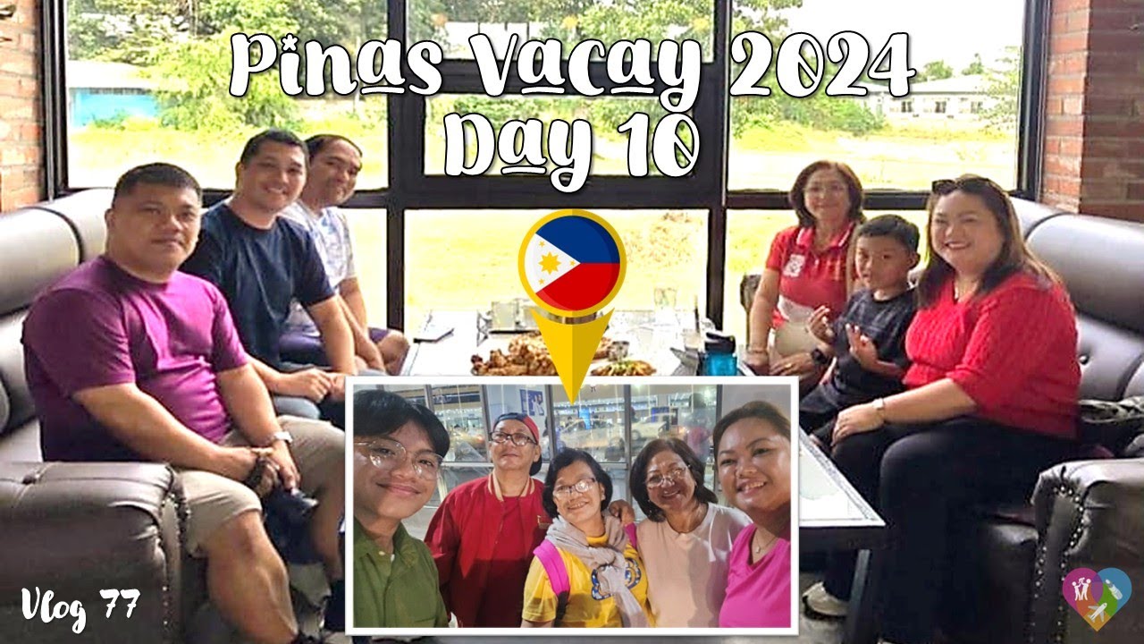 VLOG #77: PINAS VACAY DAY 10 | LALA GARDEN CAFE | BON VOYAGE, TITA ...
