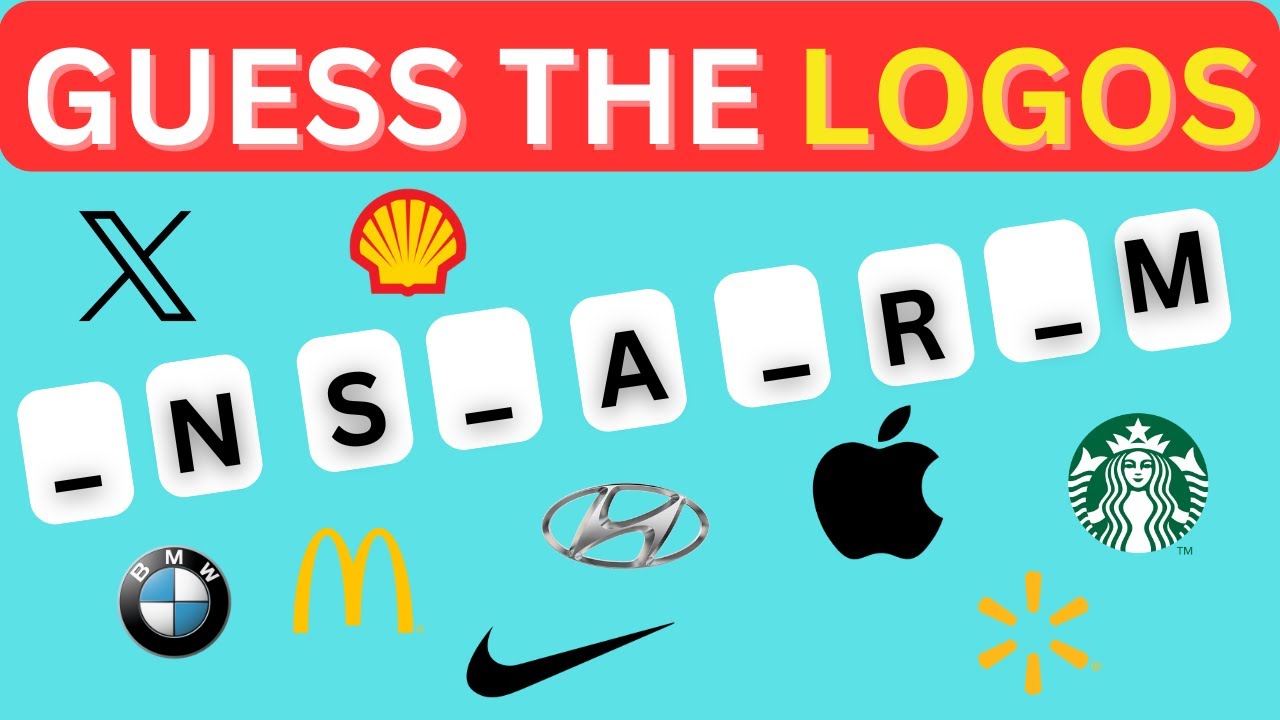 Let's PLAY Guess the LOGOS | Logo Trivia Game - YouTube