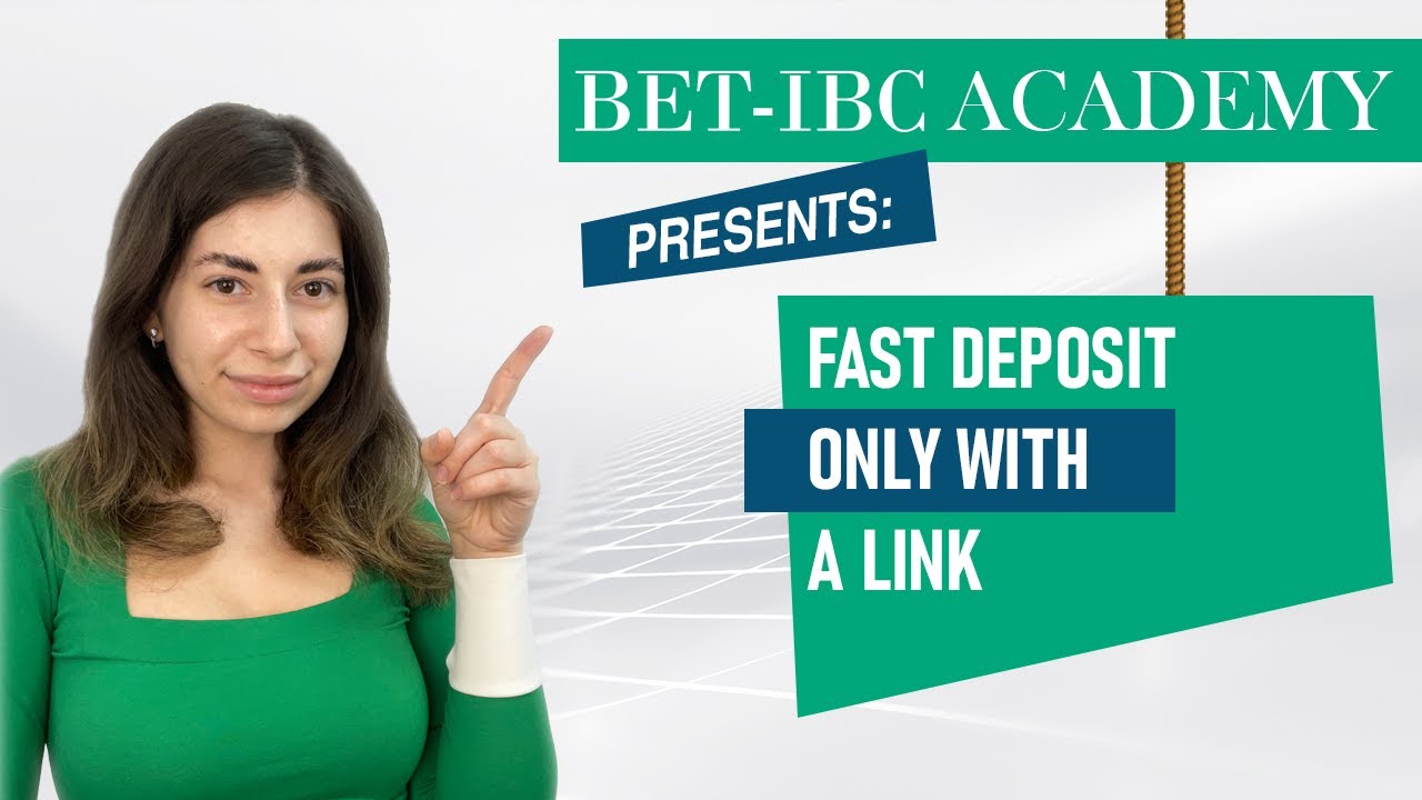 How to deposit via BET-IBC's link? - YouTube