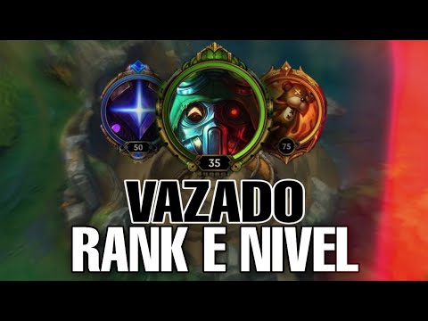 lol mobile todos os Ranks e níveis vazados - YouTube