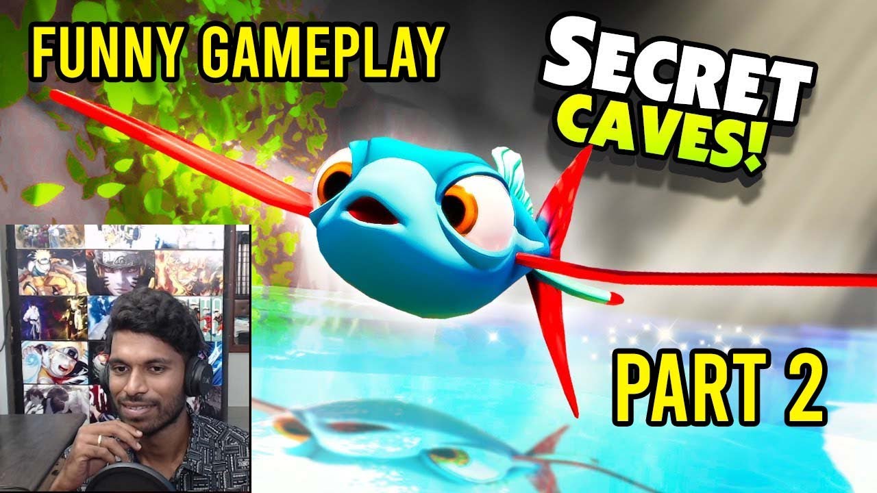 Blue Fish Cave Mode | I Am Fish | Funny Game Play #TamilGameplay - YouTube