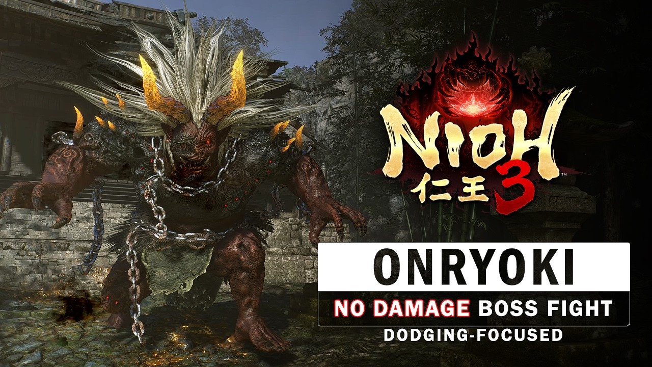 Nioh 3 - Onryoki Boss Fight (No Damage) - YouTube