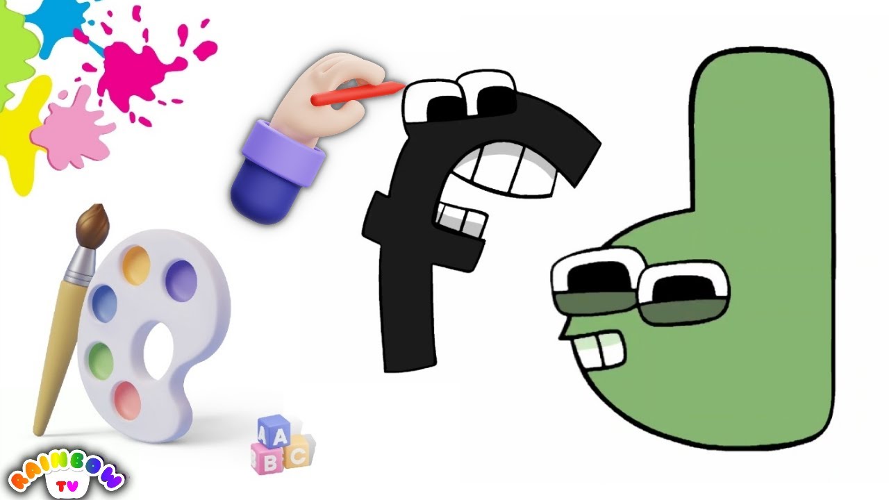 Learn Draw def/Alphabet Lore/Lowercase Letters/Fast, Easy English ...