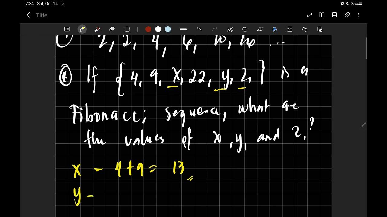 Fibonacci Sequence - YouTube
