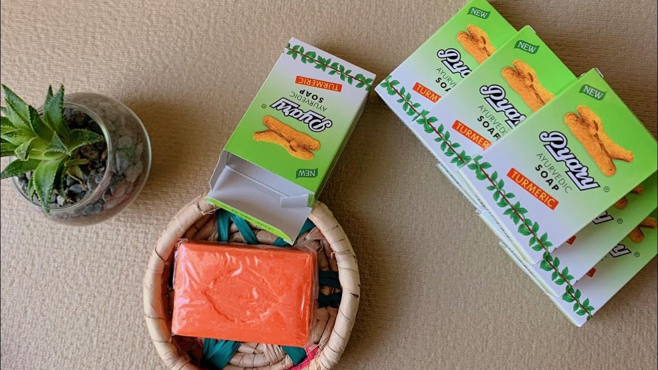 PYARY TURMERIC SOAP BENEFITS| PYARY ORGANIC SOAP - YouTube