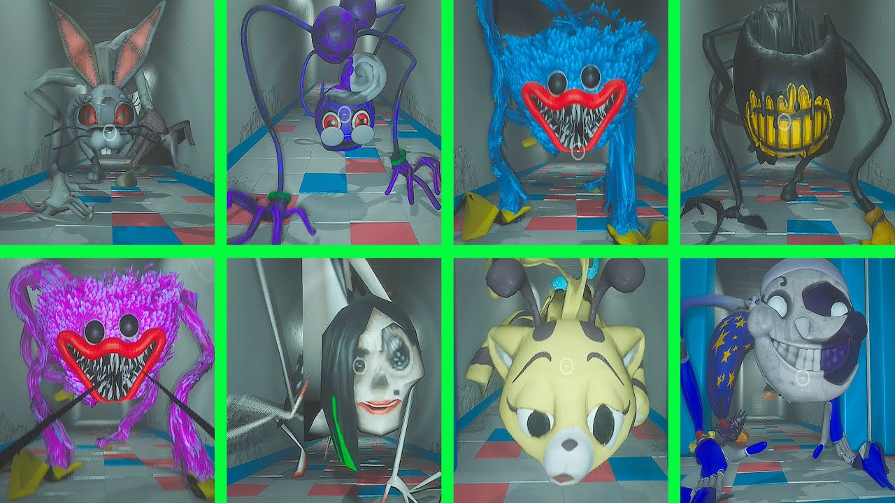 All New JUMPSCARE of FINAL BOSS Poppy Playtime 2+3 (HuggyOverMommy ...