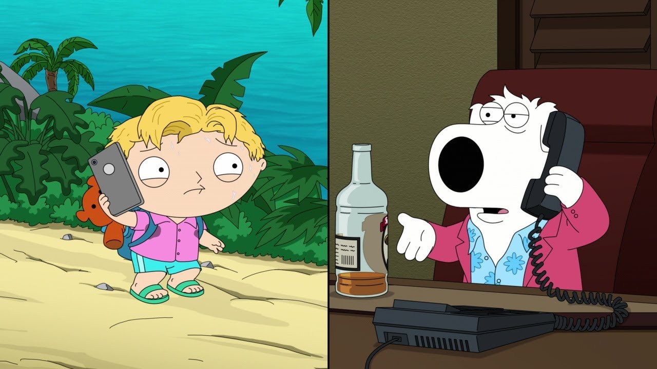 Family Guy - Brian's novel set inside a mushroom - YouTube