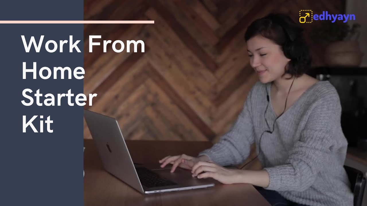 Work From Home Starter Kit - YouTube