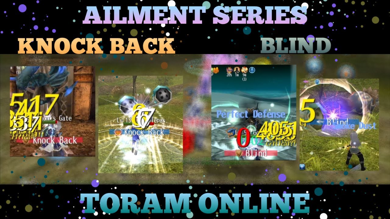 Ailment Series: Knock Back and Blind | Boss and Skill List | Toram Online | chae_ - YouTube