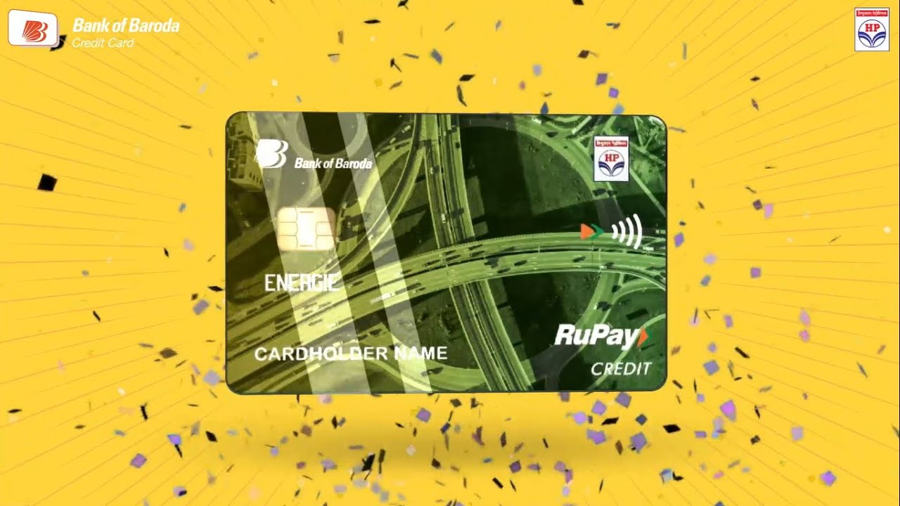 HPCL Bank of Baroda ENERGIE Credit Card | Best Fuel Card with Rs.12000 ...