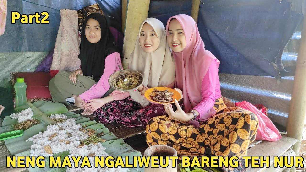 NENG MAYA NGALIWEUT BARENG TEH NUR JANDA DESA DAN ANAKNYA DI SAUNG ...