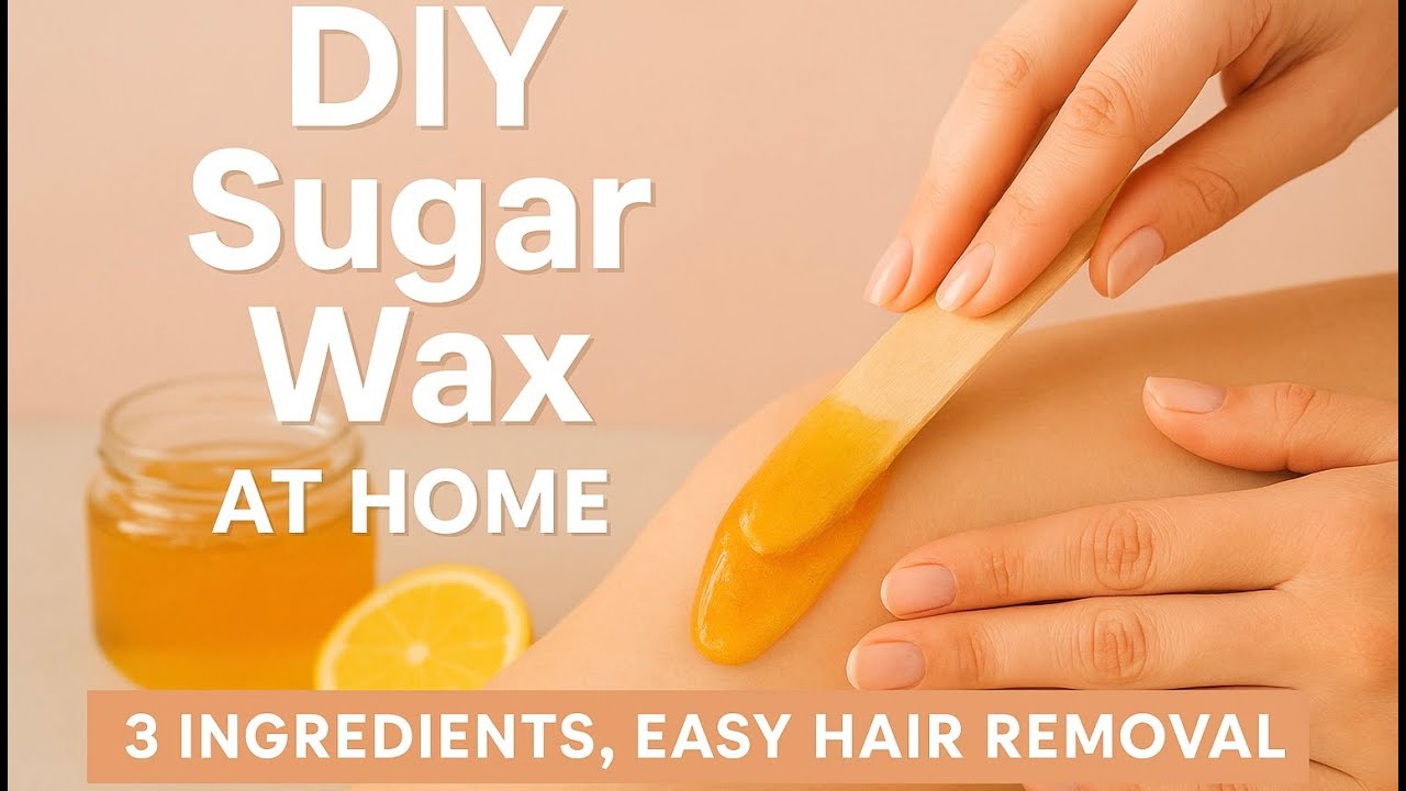 How to Make Sugar Wax at Home | Easy DIY Hair Removal - YouTube
