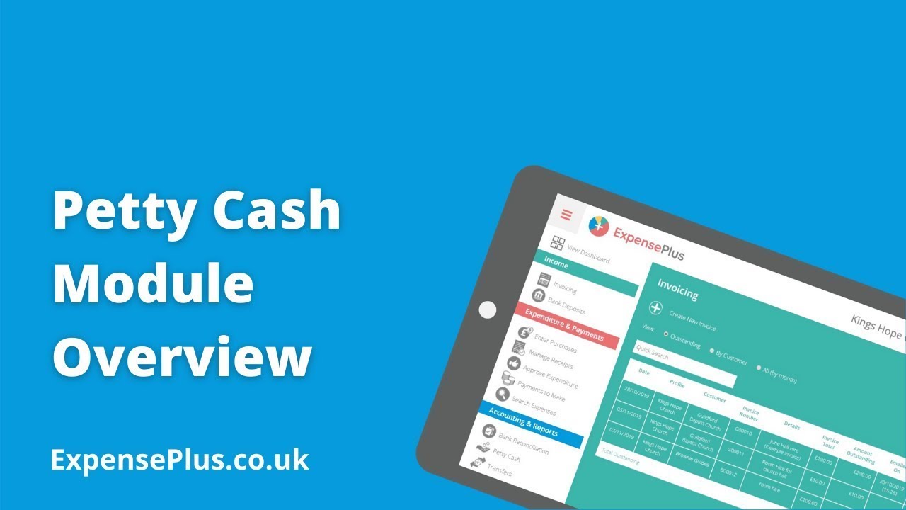 ExpensePlus - Petty Cash Module Overview (1m 17s) NEW - YouTube