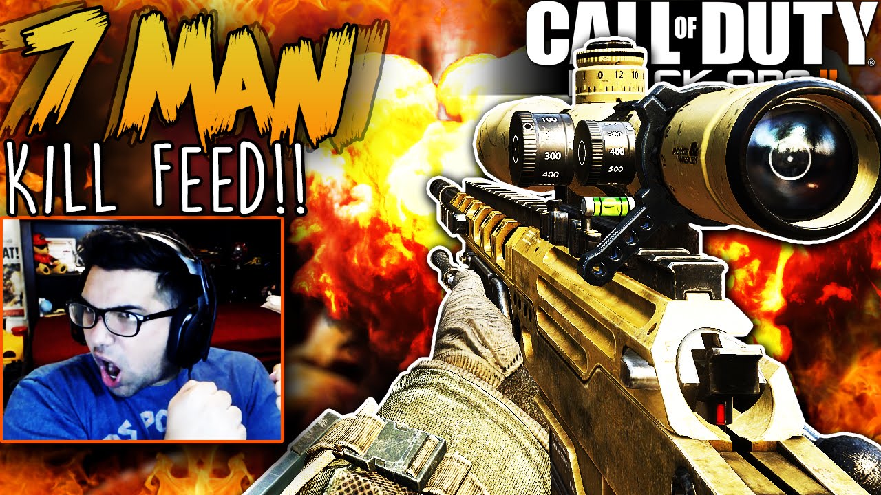 7 Piece Feed + Collateral | Final Kill Cam | Quickscope Lobby | COD BO2 Ballista Sniping ...